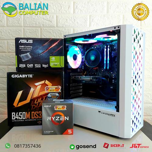 Jual PC Rakitan Gaming dan Desain Amd ryzen 5 3600 Ram 16gb GT730 2gb ...