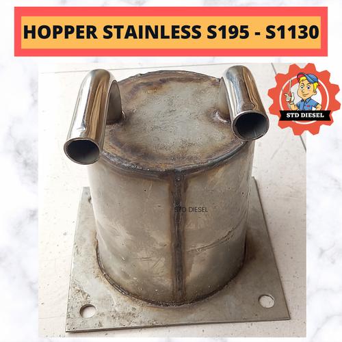Jual TANGKI TANKI AIR HOPPER STAINLESS ANTI KARAT S195 S1100 S1110 ...