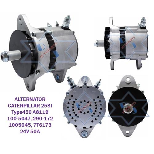 Jual ALTERNATOR CATERPILLAR 25SI Type450 A8119 100-5047 290-172 1005045 ...