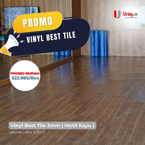 Jual Karpet Vinyl Lantai 3mm Motif Kayu / Vinyl Plank Best Tile - Harga ...