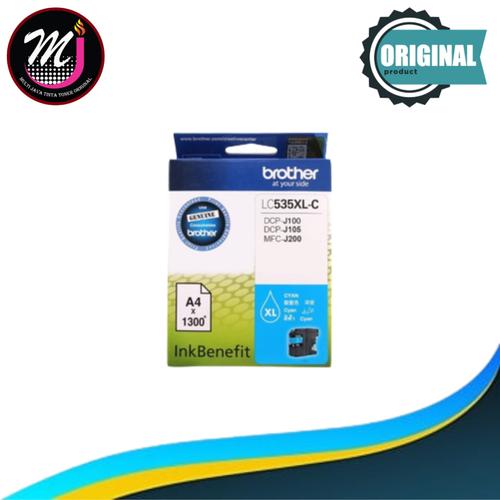 Jual Tinta Brother LC 535XL Cyan = Brother DCP-J100 | DPC-J105 | MFC ...