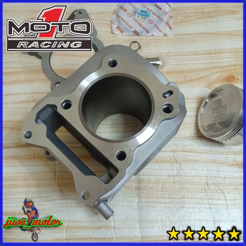 Jual blok seher vespa matic 3V bore up 66mm moto1 racing - Jakarta ...