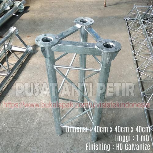 Jual Angkur Pondasi Tower Triangle 40cm Mini SST Hot Dip Galvanize ...