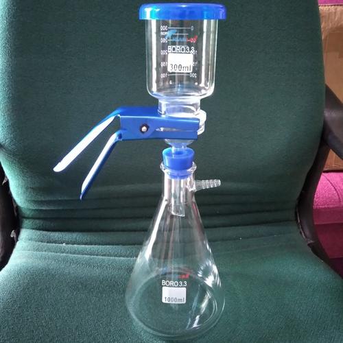 Promo Set Glass Vacuum Filtration Apparatus with Rubber Adapter 1000 ml ...