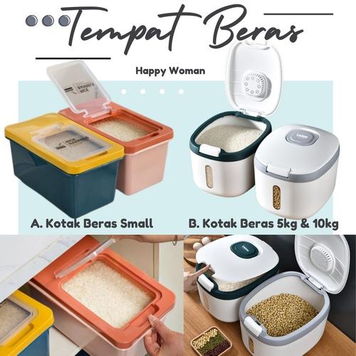 Promo Kotak Penyimpanan Beras Tepung Box Serbaguna Rice Barrels Small ...
