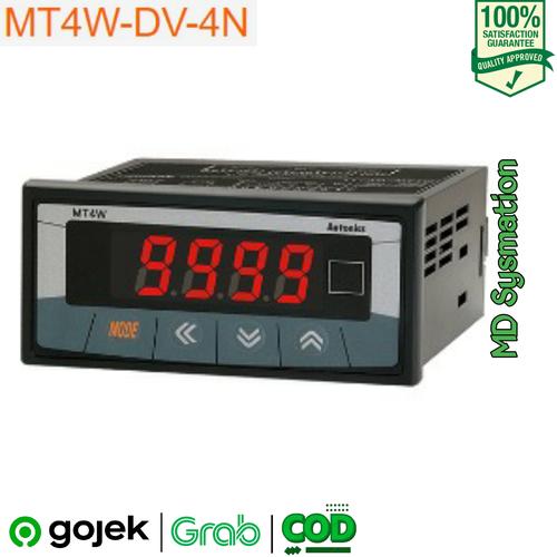 Jual Autonics MT4W-DV-4N Volt Meter / Panel Meter DC, Indikator - Kota ...