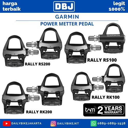 Jual GARMIN RALLY PEDAL POWER METER PEDAL SEPEDA SHIMANO LOOK - RS100 ...