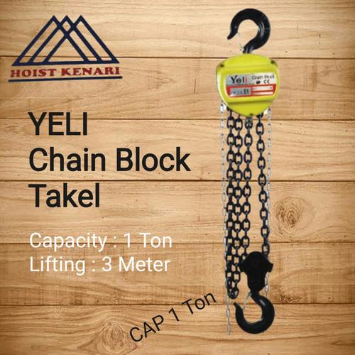 Jual Manual Chain Hoist/Chain Block Merk Yeli Made In China - Jakarta ...