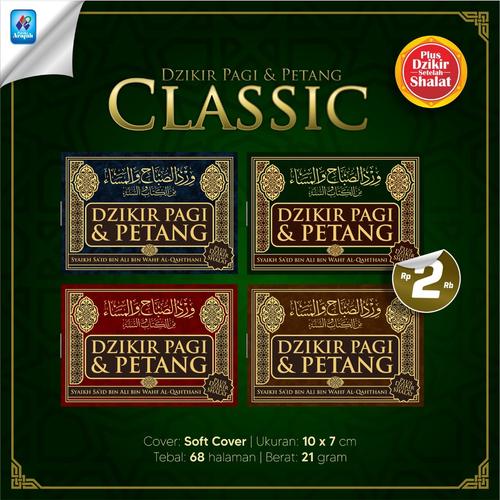 Jual Dzikir Pagi Petang Edisi Premium Klasik Cover Classic - Jakarta ...