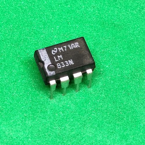 Jual LM833 LM 833 N DIP DUAL OP AMP PERSAMAAN 4558 4580 TL072 TL082 ...