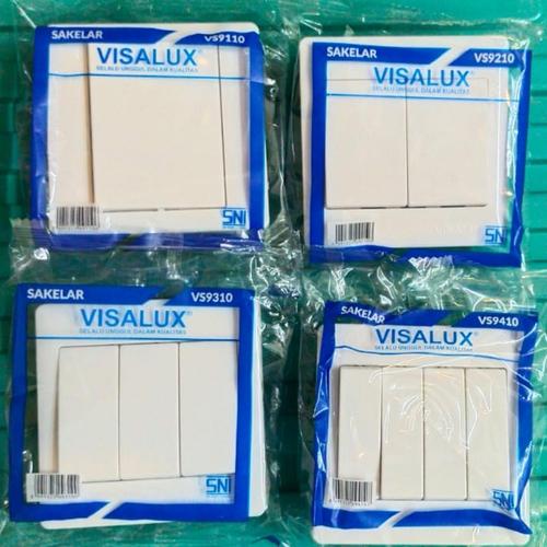 Jual Saklar Decor White Visalux (VS9110, VS9210, VS9310, VS9410 ...