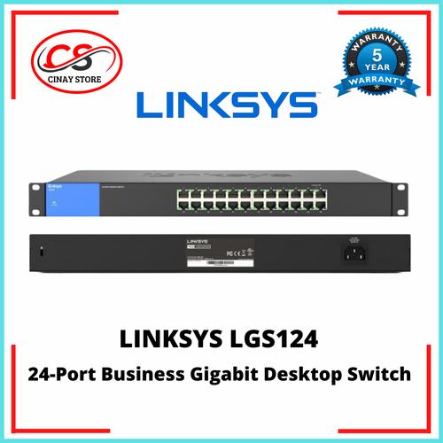 Jual Linksys LGS124-AP 24-Port Business Gigabit Switch - Jakarta Pusat ...