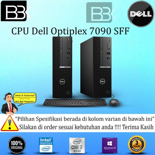 Jual CPU Dell Optiplex 7090 SFF I7-11700 8GB 16GB 32GB 1TB 2TB SATA ...