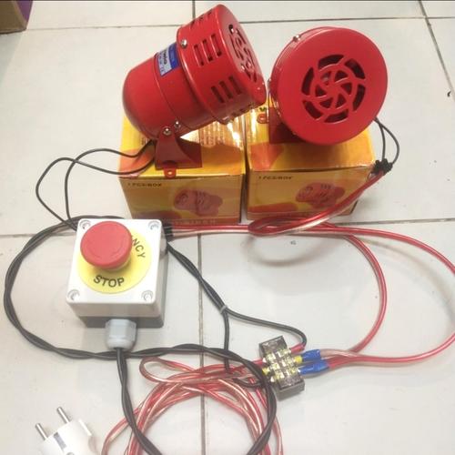Jual Sirene Peresmian gedung /fire alarm by ms,190 double sirene sets 220v - Jakarta Barat ...