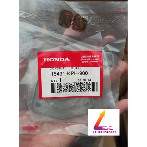 Jual 15431-KPH-900 Cover Oil Filter Tutup Segitiga Filter Oli Karisma ...