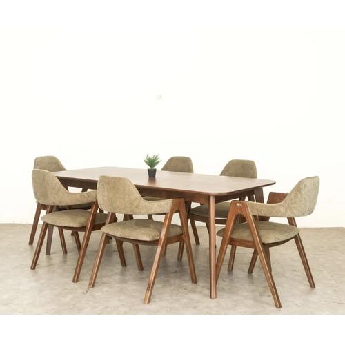 Jual Set dining table kayu jati minimalis meja kursi makan - Kab ...