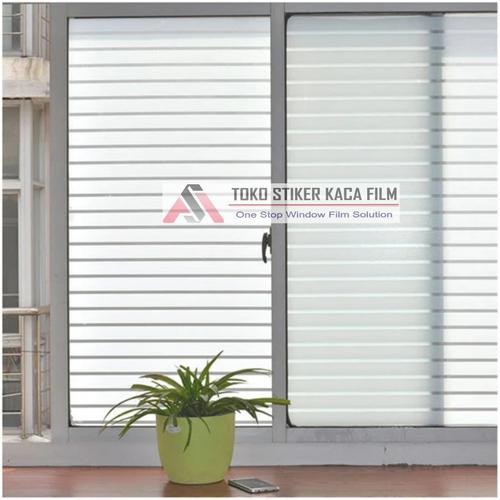 Jual Stiker Sticker Kaca Film Jendela Rumah Sandblast Motif Garis ...