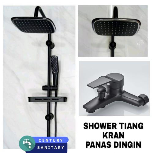 Jual TIANG SHOWER STAINLES HITAM/SHOWER COLUMN HITAM STAINLES - TANPA ...