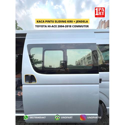 Jual Kaca Pintu Geser Kiri + Jendela Kecil Toyota Hiace 04-18 RH200 SN ...