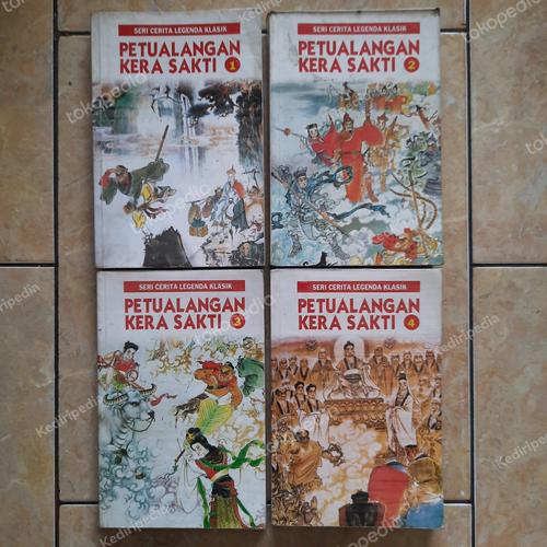 Jual Komik Seri Cerita Legenda Klasik Petualangan Kera Sakti 1-4 Tamat - Kab. Kediri ...