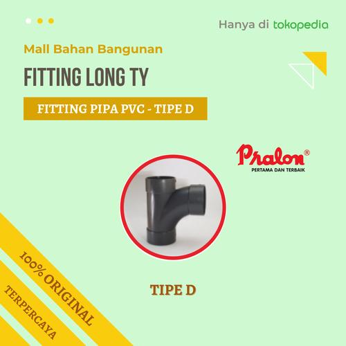 Jual Tee Y tipe D Fitting Sambungan Pipa Pvc T Y 90 2" 4" Pralon - 4 x 2, D - Kota Tangerang ...