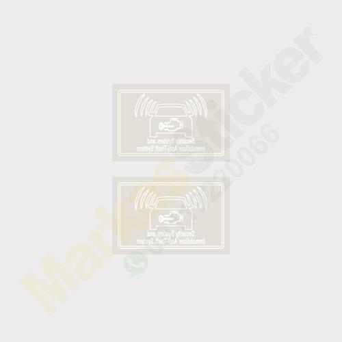 Jual Sticker Security System And Immobilizer - Model A - Kab. Bandung ...
