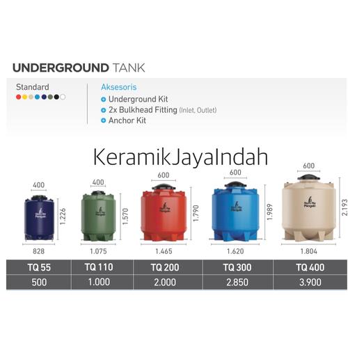 Jual PENGUIN TQ200 TQ 200 TQ300 TQ 300 TQ400 TQ 400 TANDON BAWAH TANAH - TQ200, Oranye - Kota ...