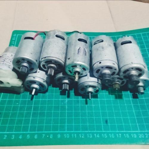 Jual Motor dc Tegangan 12Volt - 4000rpm -24v 6500rpm motor second murah ...