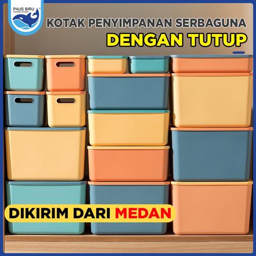 Promo STORAGE BOX DENGAN TUTUP | KOTAK PENYIMPANAN SERBAGUNA ...