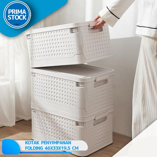 Jual KOTAK PENYIMPANAN LIPAT SUSUN FOLDING CONTAINER STORAGE BOX SB3 ...