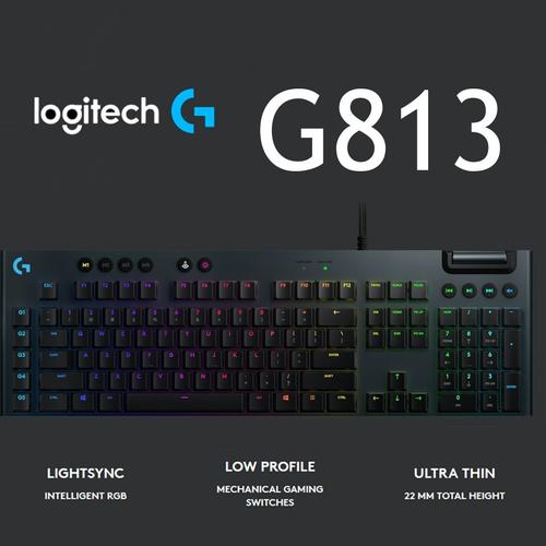 Jual Logitech G813 LIGHTSYNC RGB Mechanical Gaming Keyboard G 813 ...
