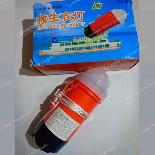 Jual LIFE JACKET LIGHT PH2701A DRY BATTERY SOLAS LAMPU PELAMPUNG SAFETY ...