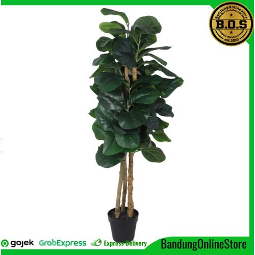 Jual Tanaman Sintetis Artificial Besar 150 Cm Fiddle Fig Tree Dengan ...