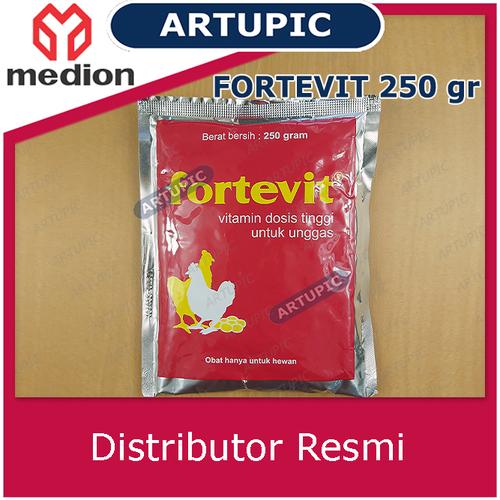 Jual FORTEVIT 250 gram Vitamin Dosis Tinggi Multivitamin Ayam Unggas ...