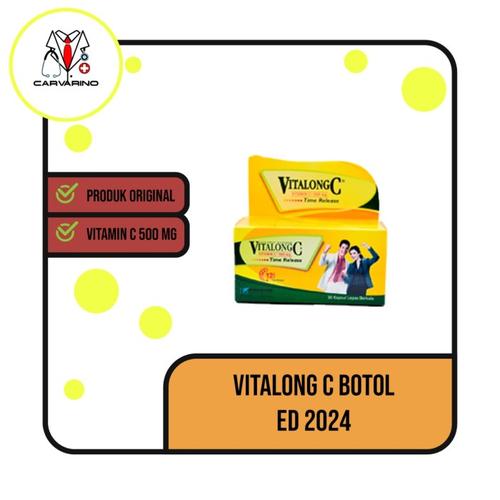 Promo Vitalong C botol isi 30 kapsul ED 2024 - Jakarta Barat ...