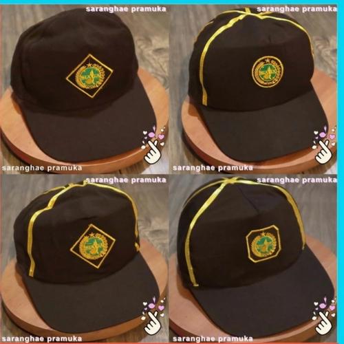 Jual TOPI SIAGA PUTRA/PUTRI SD SMP LAMBANG TUNAS KELAPA - putra ...