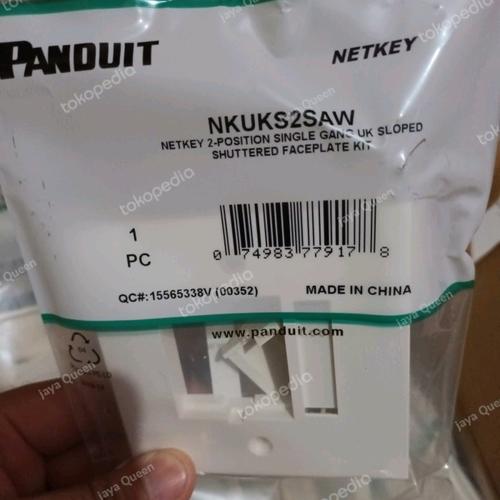 Jual faceplate netkey 2 port panduit - Jakarta Pusat - jaya Queen ...