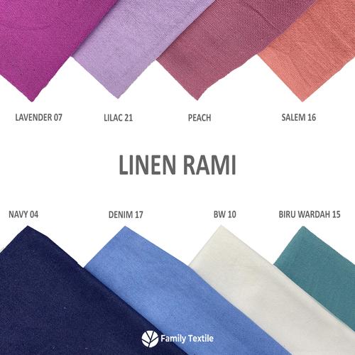 Jual Kain Katun Linen Rami Premium Bahan Kain Meteran 1/2 Meter - 02 ...