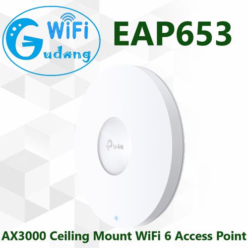 Jual TPLINK EAP653 AX3000 Ceiling Mount WiFi 6 Access Point EAP 653 ...