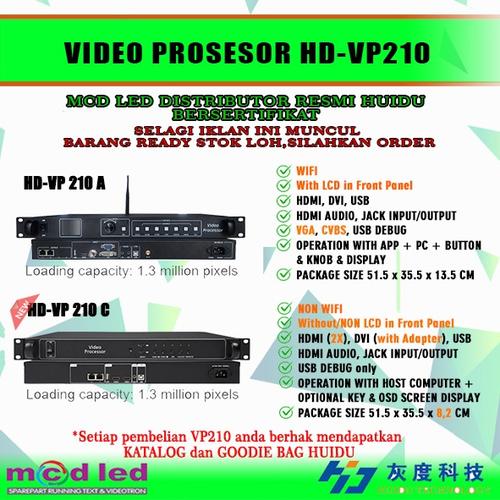 Jual HUIDU HD VP210 VP410 VP620 VP820 SENDING CARD AND LED VIDEO ...