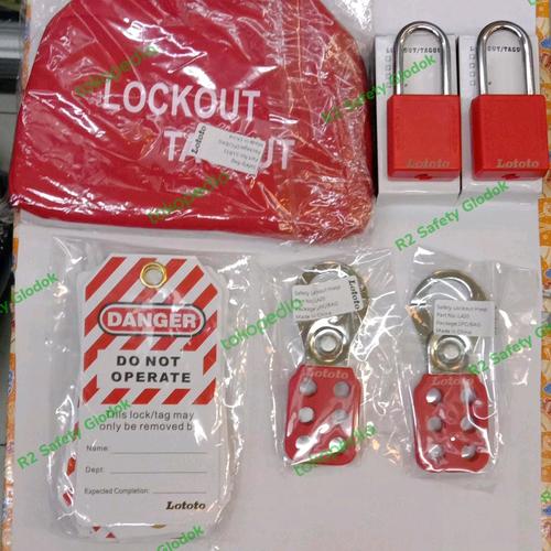 Jual Logout Tagout Kit - Safety Lockout-Padlocsks Lotto Hasps - Satu ...
