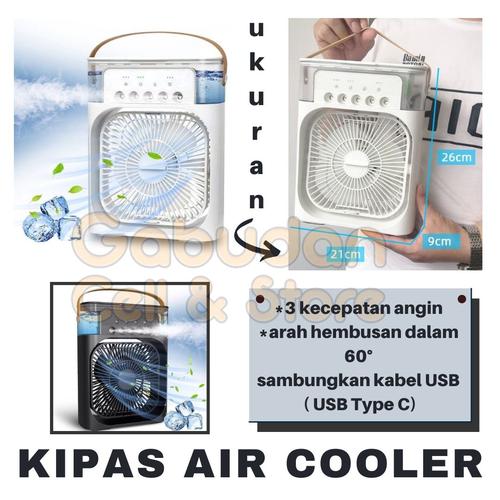 Jual KIPAS PENDINGIN MINI AC PORTABLE AIR COOLER MOBIL DAN RUANGAN ...