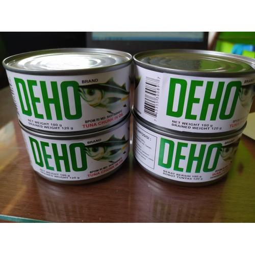 Jual Deho Tuna Chunk In Oil / Ikan Tuna Dalam Minyak 180 Gr - Jakarta ...