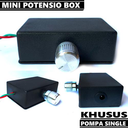 Jual Potensio Box Pompa DC Singel - Pengatur Kecepatan Pompa DC 12V ...