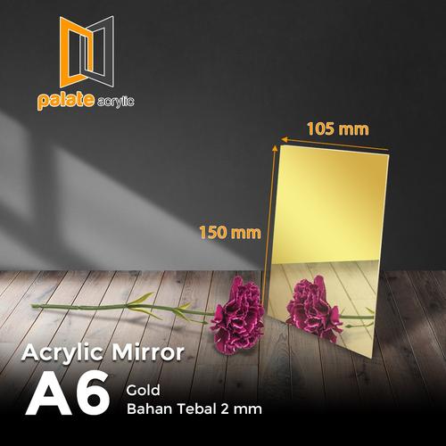 Jual Akrilik Emas / Acrylic GOLD Potongan A6 uk 10,5x15cm - Jakarta ...