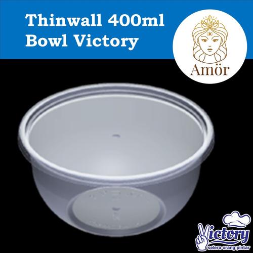 Jual Thinwall 400ml Bowl Round Victory / Kotak Makan Bundar Bulat ...