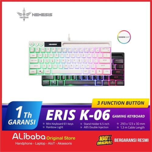 Jual NYK Nemesis ERIS K-06 / K06 Mini RGB with Phone Holder Gaming ...
