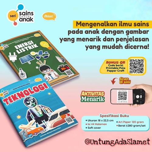 Jual Buku science ahlan seri sains anak Teknologi & Energi Listrik 2 ...