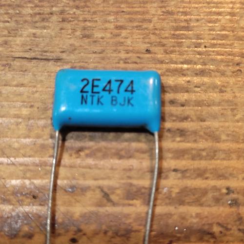 Jual Capasitor NTK 474 250v series milar harga 100pcs - Jakarta Utara ...
