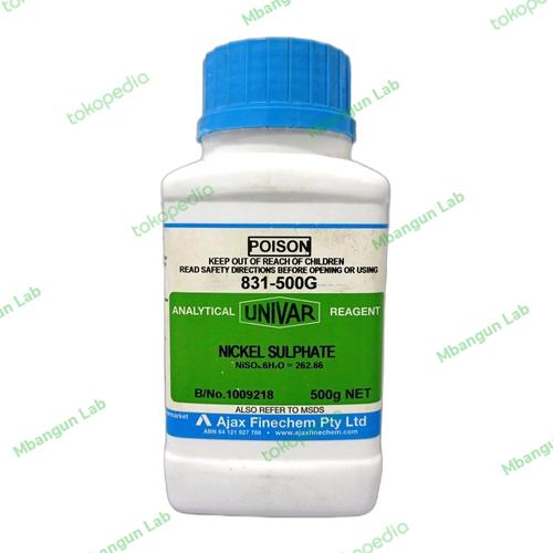 Jual Nickel Sulfate hexahydrate 99% For analisis | NiSO4.6H2O ecer 50g ...